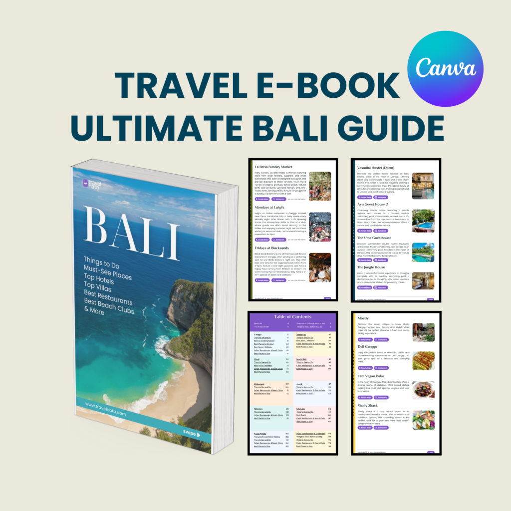 E-Book Ultimate Bali Guide - Travelnata